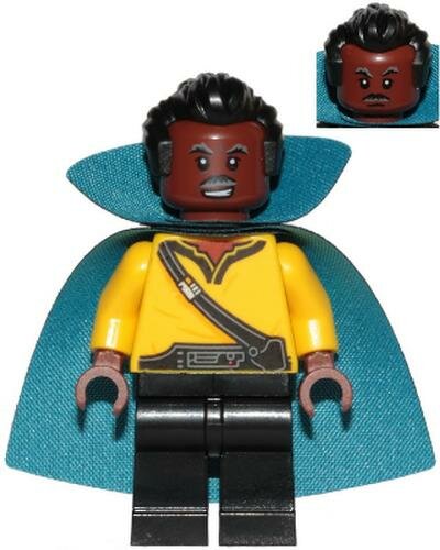 Минифигурка Lego sw1067 Lando Calrissian, Old (Cape with Collar)