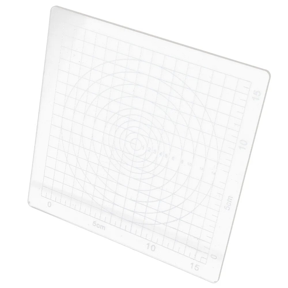 Прозрачный акриловый коврик для лепки и сушки глины для домашнего использования