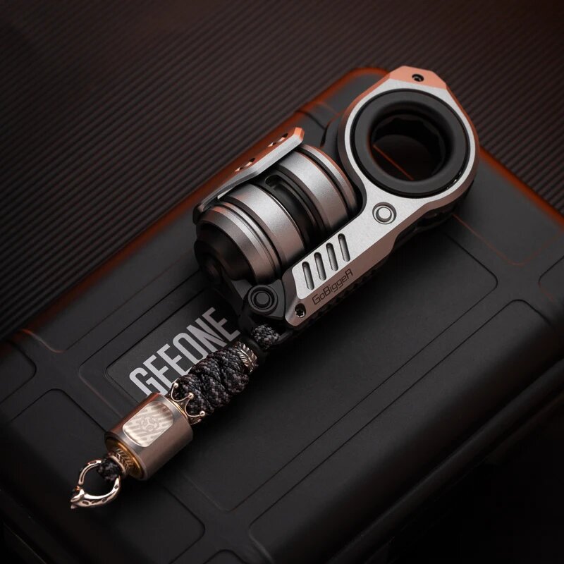 Многофункциональный композитный EDC-слайдер GoBiggeR Sinian Lite Quick Silver Aurora Superconducting Push Slider, антистресс-игрушка
