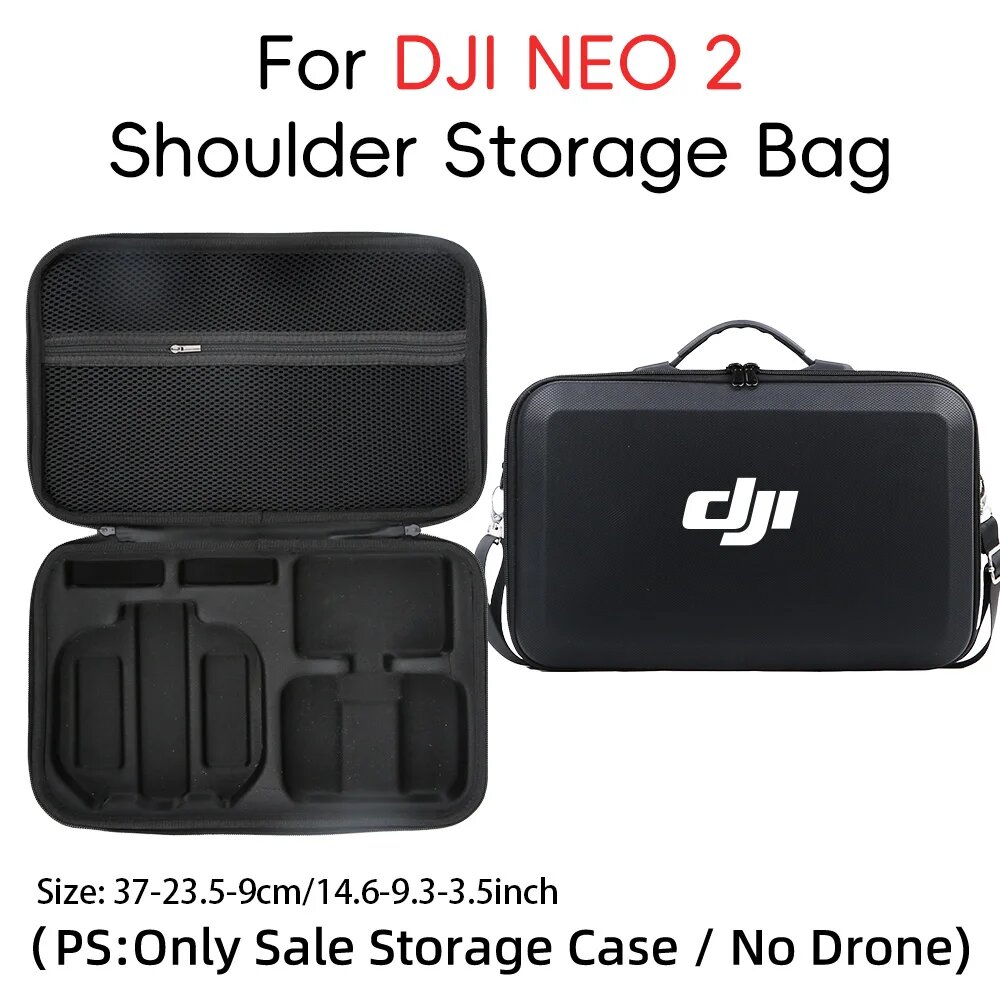 Черный чехол для DJI Neo 2, bag only 9