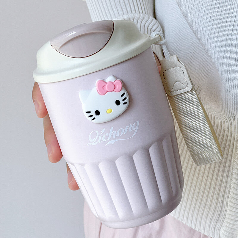 Кофейная кружка из нержавеющей стали 316, высокая эстетическая привлекательность, модный американский стиль, минималистичный дизайн, высококачественная керамическая внутренняя вставка, термокружка.