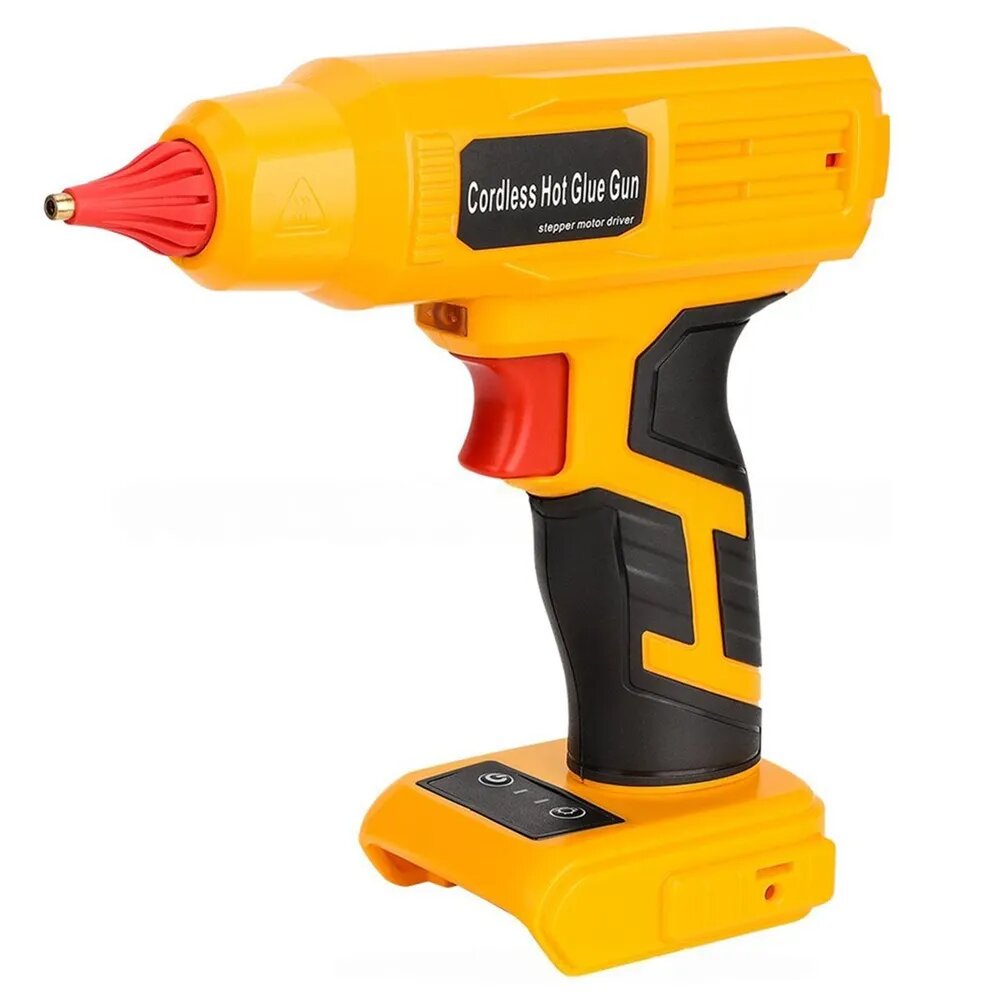 Аккумуляторный клеевой пистолет Dewalt 20 В, цифровой дисплей, регулировка температуры, мощный клеевой пистолет для рукоделия.