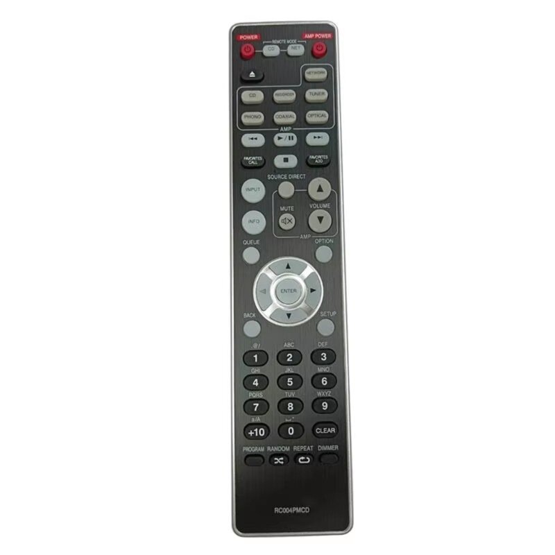 Запасной пульт RC004PMCD для CD6007 PM6007 PM7000N улучшает звуковой опыт черный
