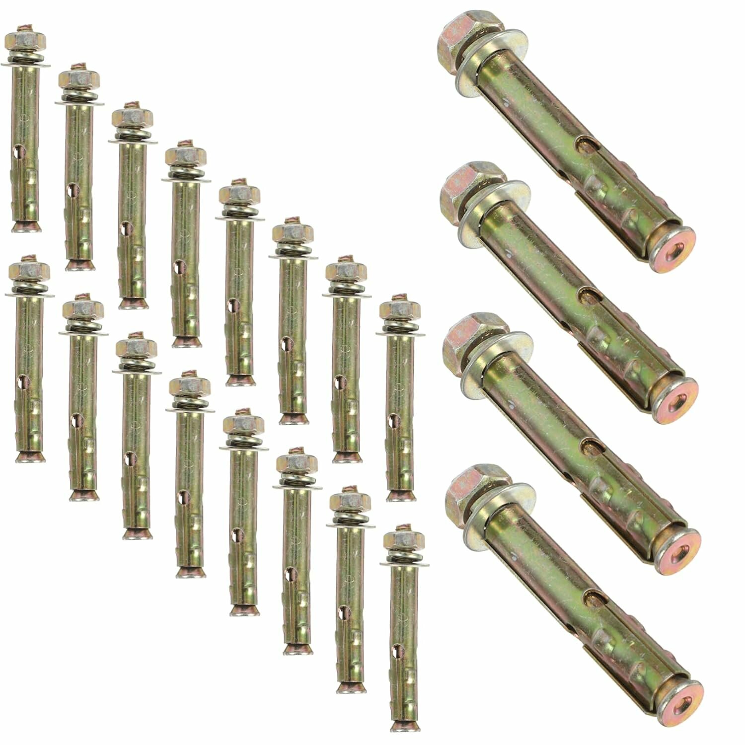 20 шт. стальные дюбели для ремонта мебели и дома, металлические дюбели, крепежные детали для применения