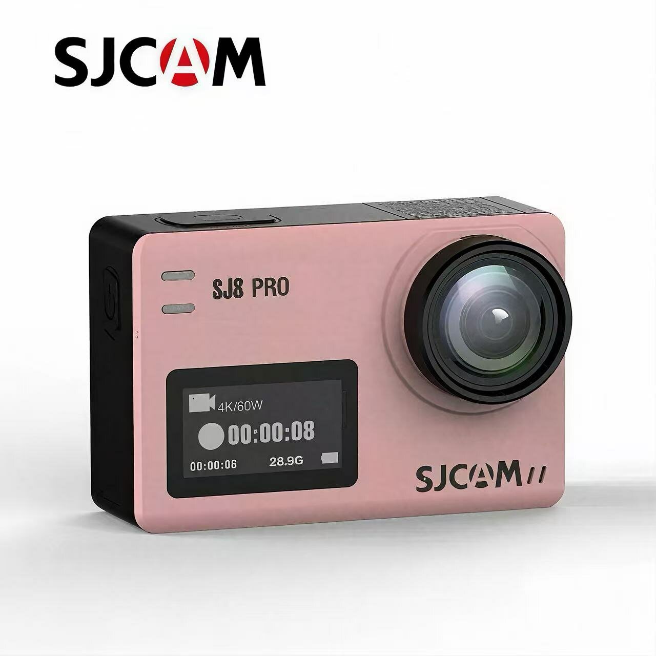 Экшн-камера SJCAM SJ8 Pro (Full box), 12МП, 3840x2160, 1200 мА·ч, золотой