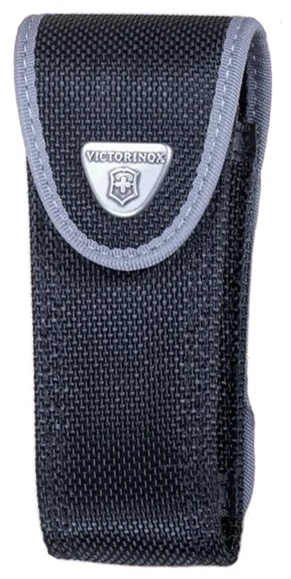 Чехол на ремень VICTORINOX для ножей 111 мм 2-4 уровня, с отделением под фонарь, нейлоновый, чёрный 4.0547.3