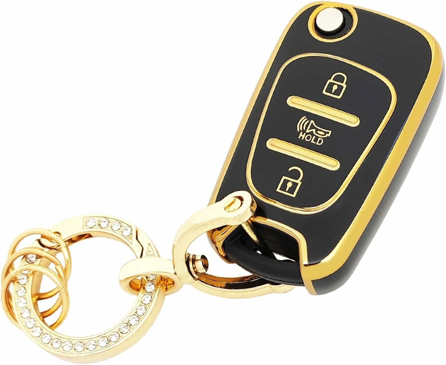 Чехол-брелок для Kia с брелком, чехол для автомобильного ключа, совместимый с Kia Soul 2010-2013 2012-2014 Kia Rio Spo