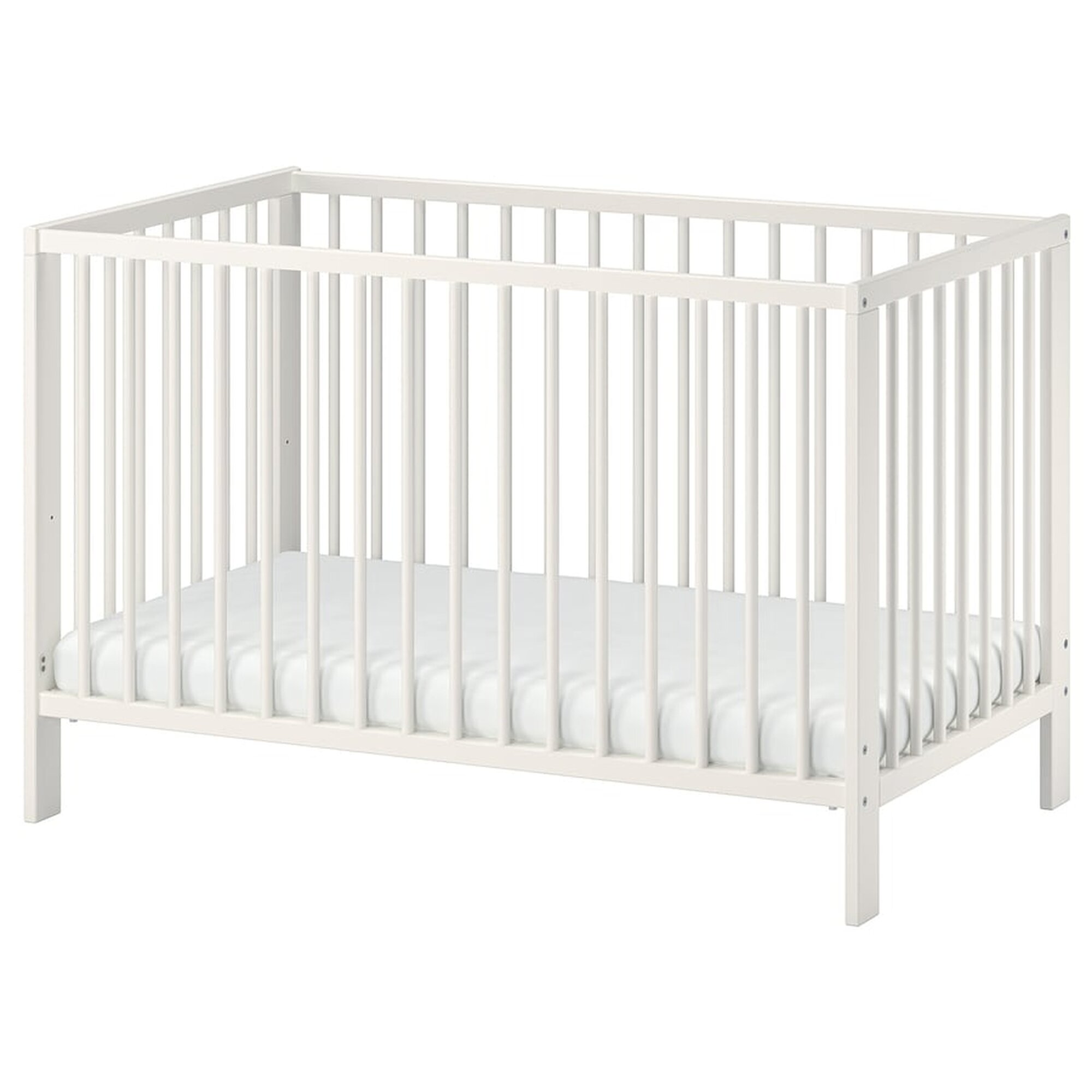 Детская кровать IKEA GULLIVER цвет белый, 60 x120 см 102.485.19
