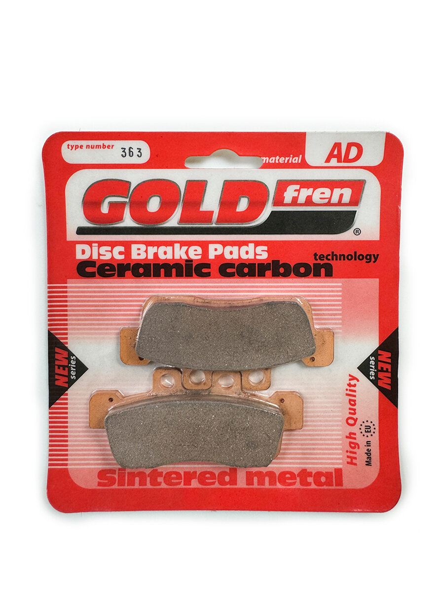 Колодки тормозные GOLDfren 363 AD кросс SFA 632 оригинал
