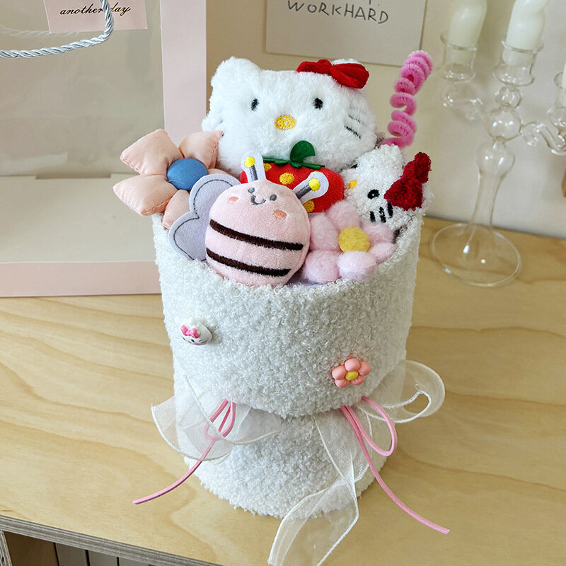 Кукольный букет Sanrio Star Kiromi, готовый детский рождественский подарок для подруги и лучшего друга, подарок на день рождения
