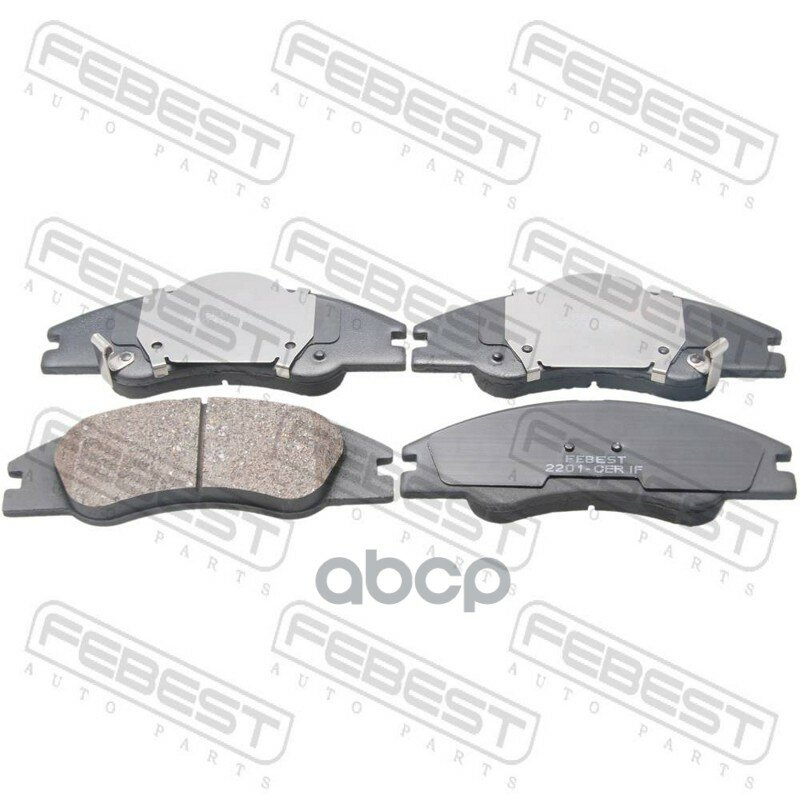 Колодки тормозные передние KIA CERATO I 2004-2009 Febest арт. 2201-cerif