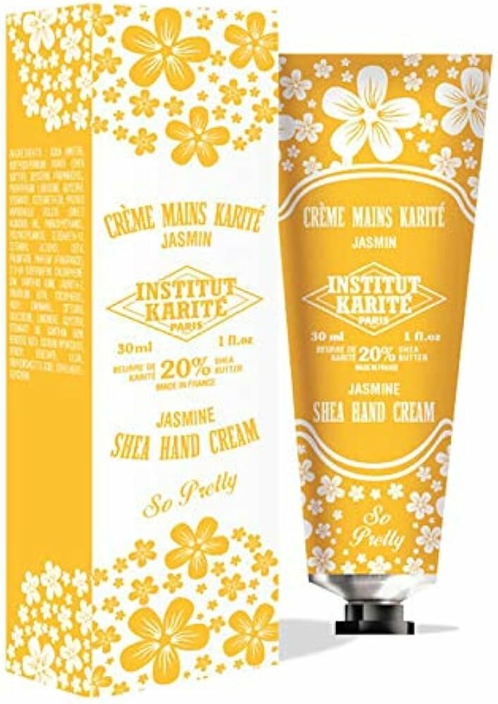 Institut Karite - Shea Hand Cream Jasmine Крем для рук с маслом ши и ароматом жасмина 30 мл no box