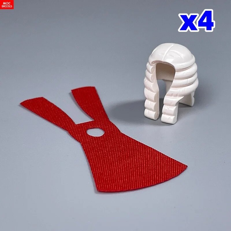 MOC BRICKS 11255 Перк Фигурка, Красный, NO.2