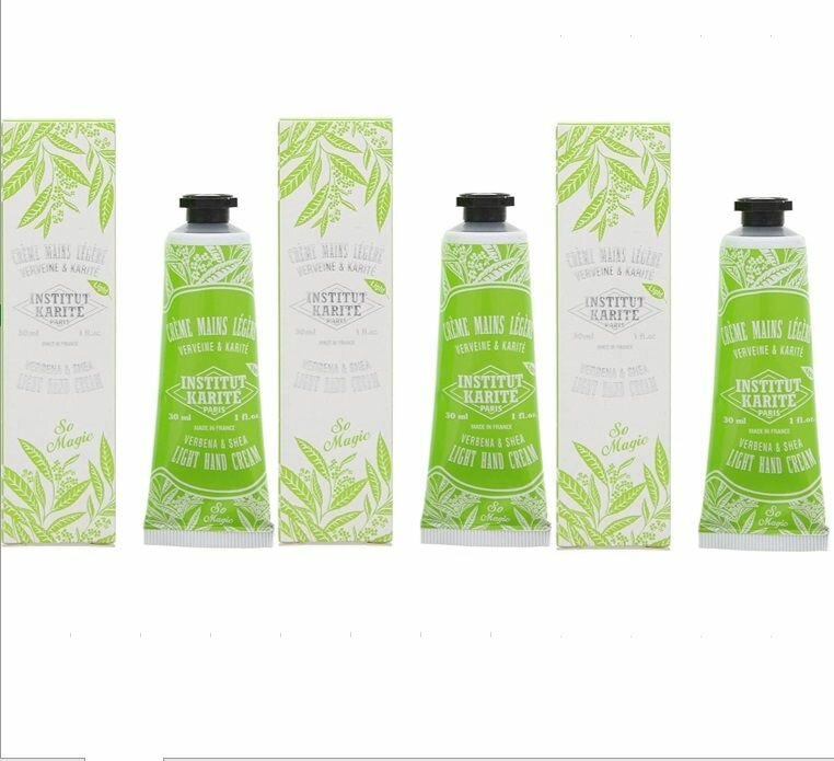Institut Karite - Shea Hand Cream Lemon Verbena Крем для рук с маслом ши, лимоном и вербеной 30 мл box
