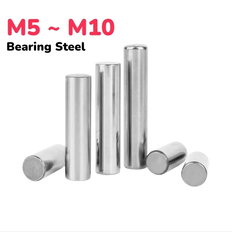 Стальные цилиндрические штифты M5 M6 M8 M10 M5-100pcs, 12 мм