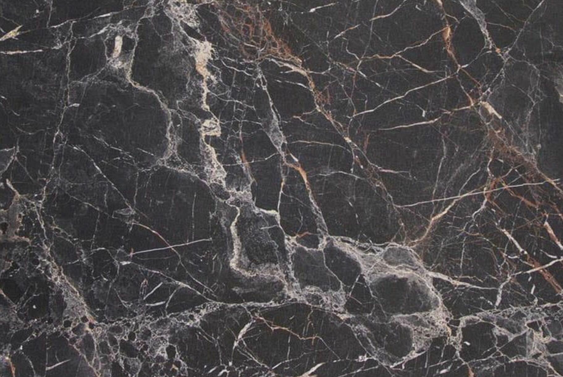 Столешница для стола, для кухни, барной стойки 30х60см, высота 26мм, с прямыми углами, с кромкой в цвет с 3-х сторон. Цвет - Мрамор Черный