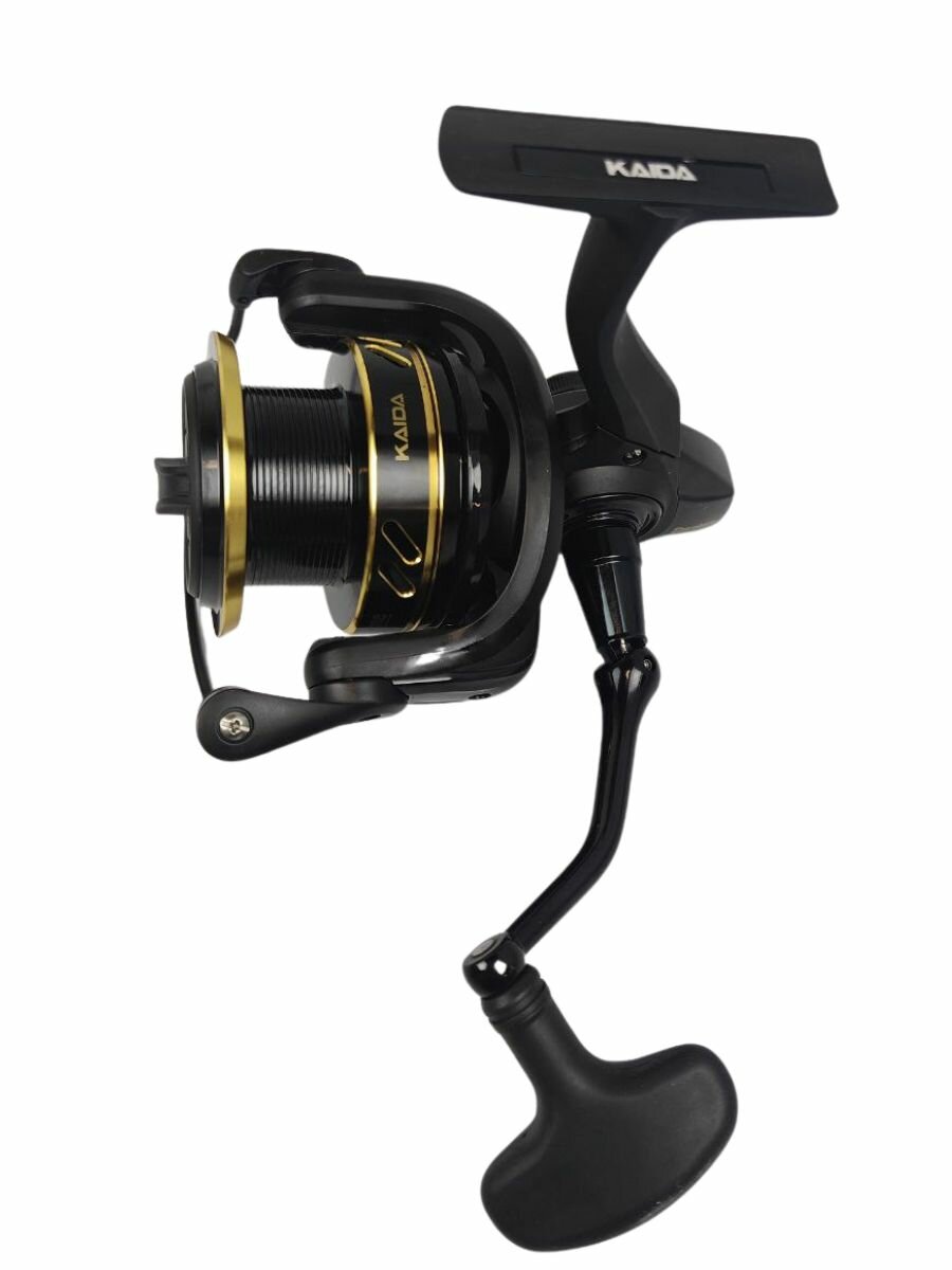 Катушка для спиннинга и удочки Kaida катушка для рыбалки безынерционная SHARPBONE 6000S с запасной шпулей
