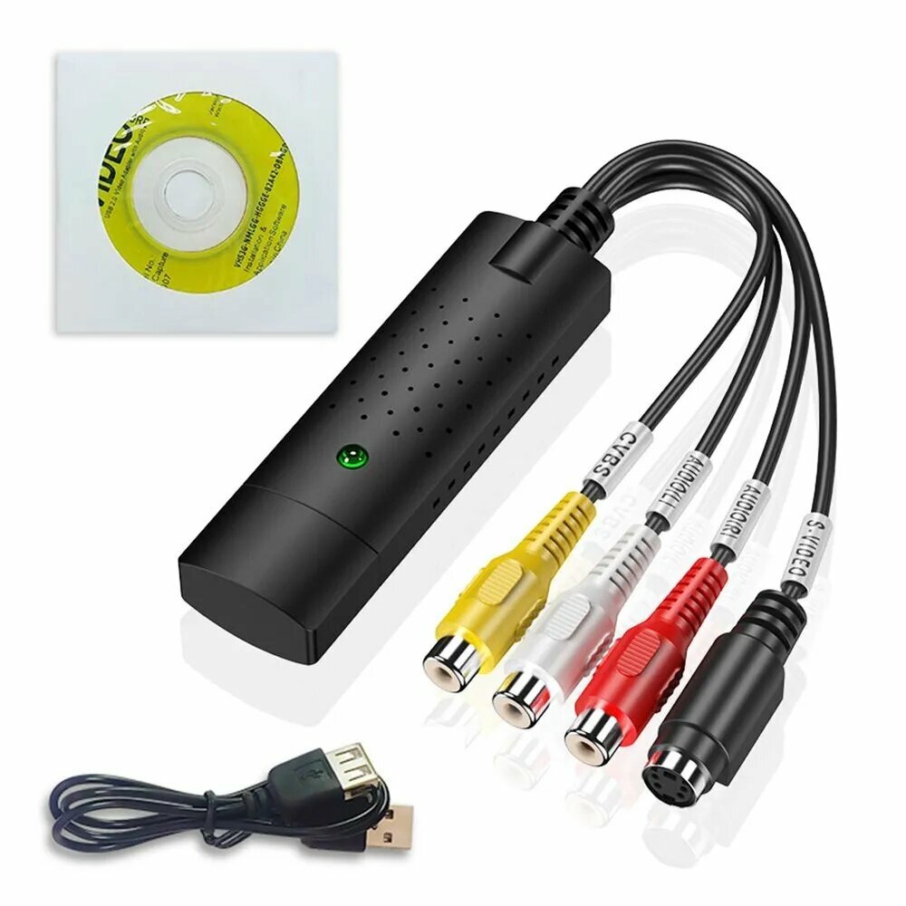 Аудиокабель, черный