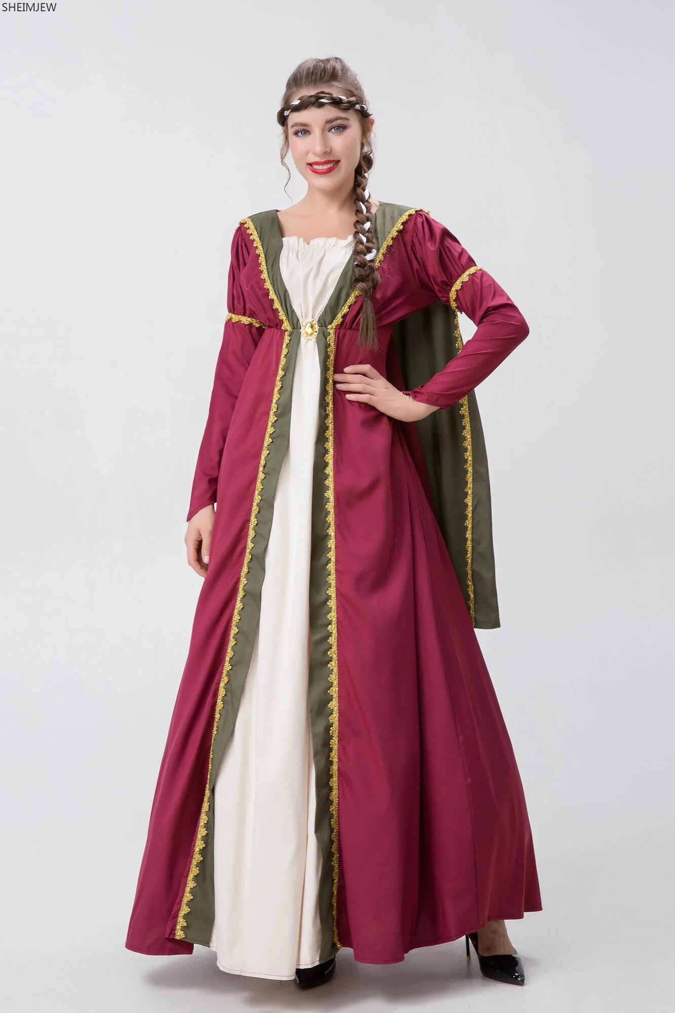 Костюм королевы средневековой, XL