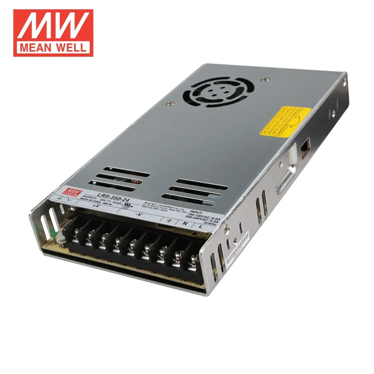 Блок питания MeanWell LRS-350-24 для 3D-принтеров
