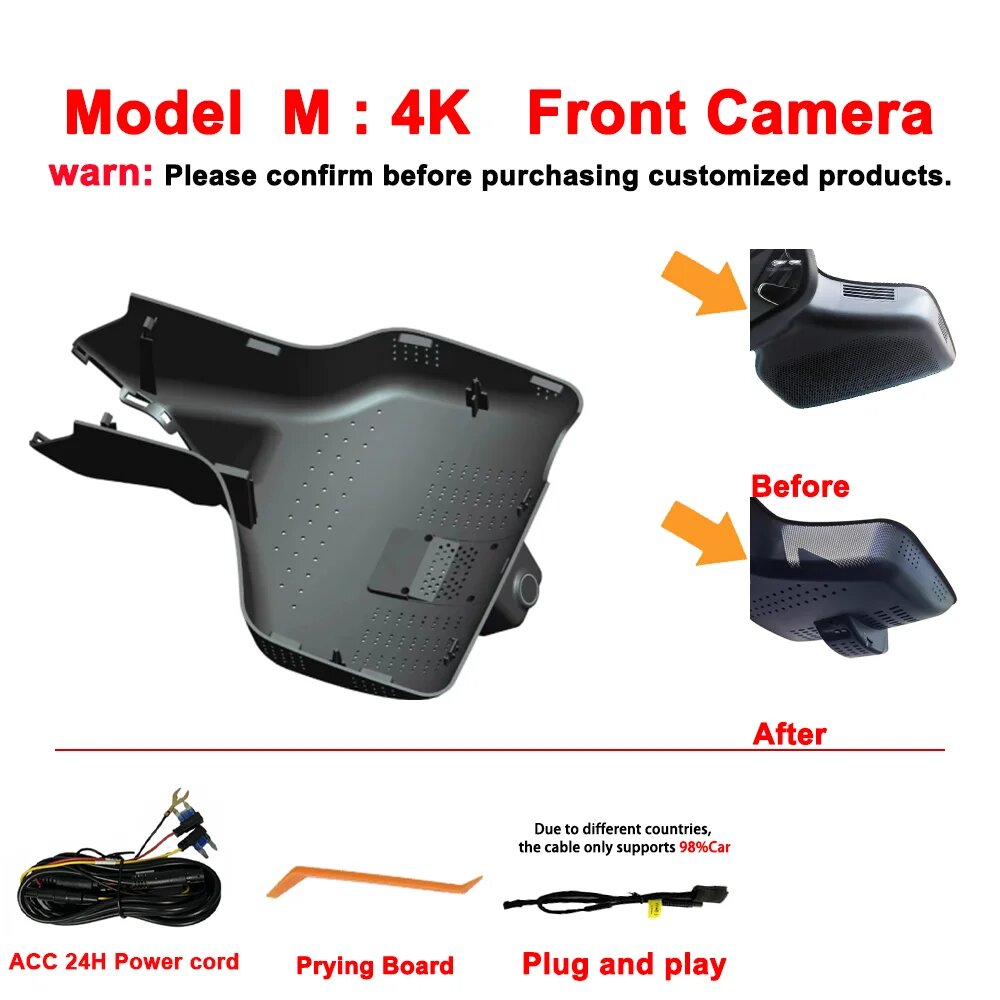 Индивидуальный OEM-стиль Plug and play для модели GAC M8 Master Edition, год 2023. Видеорегистратор автомобильный