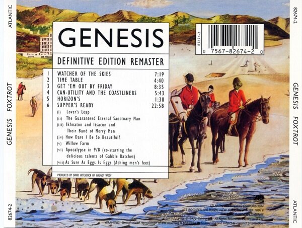 Компакт-диск Genesis: Foxtrot (1 CD) — фото 1