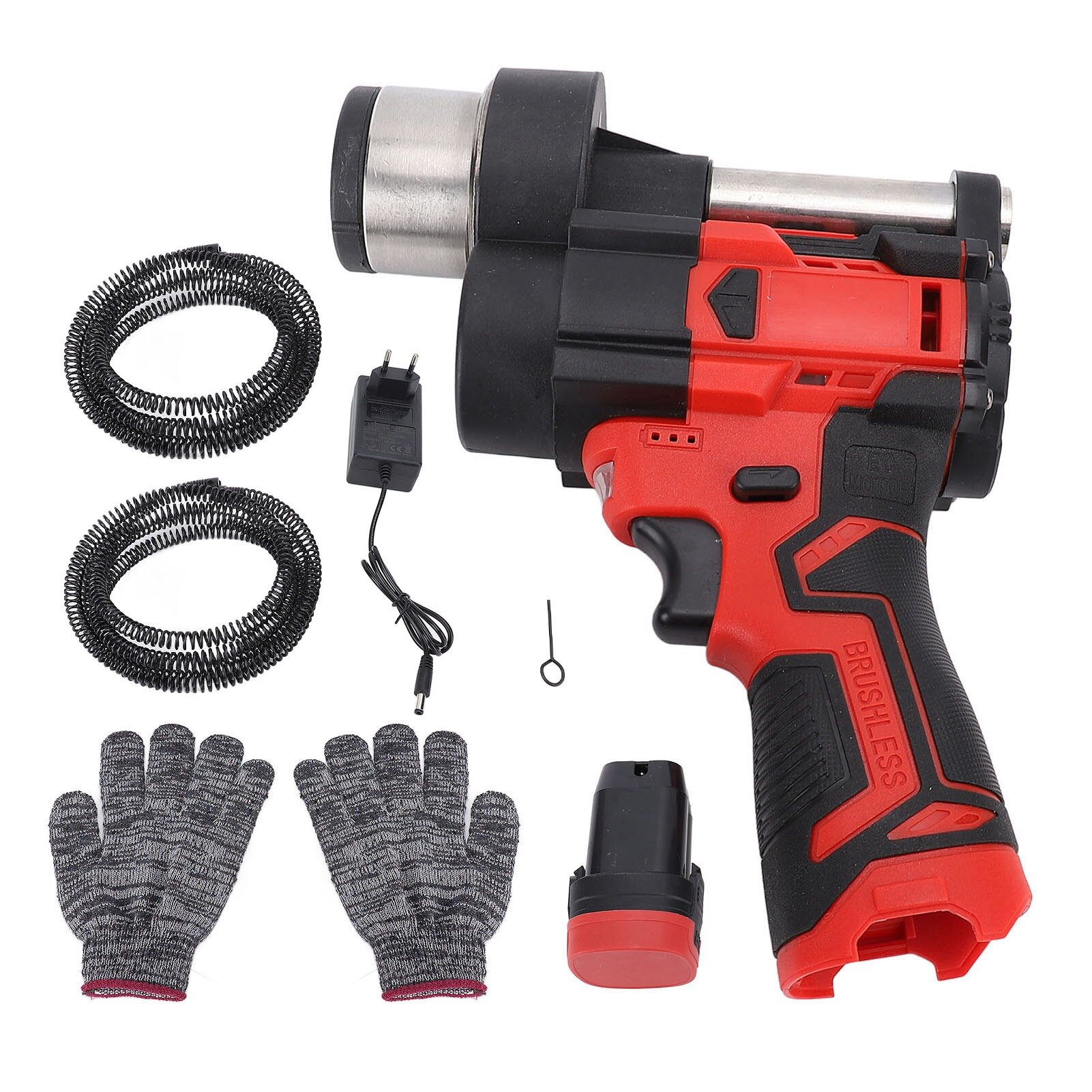 Электрическая машина для прочистки труб, 7.5 м, EU-вилка