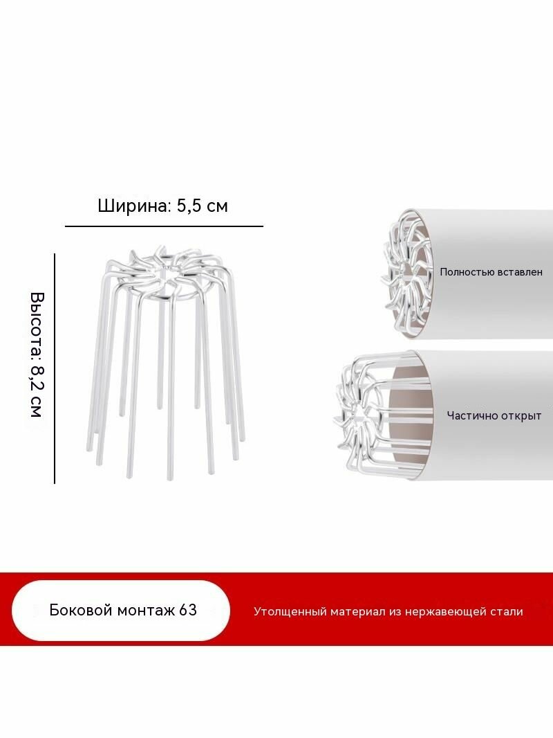 Выхлопная труба для защиты от крыс и птиц