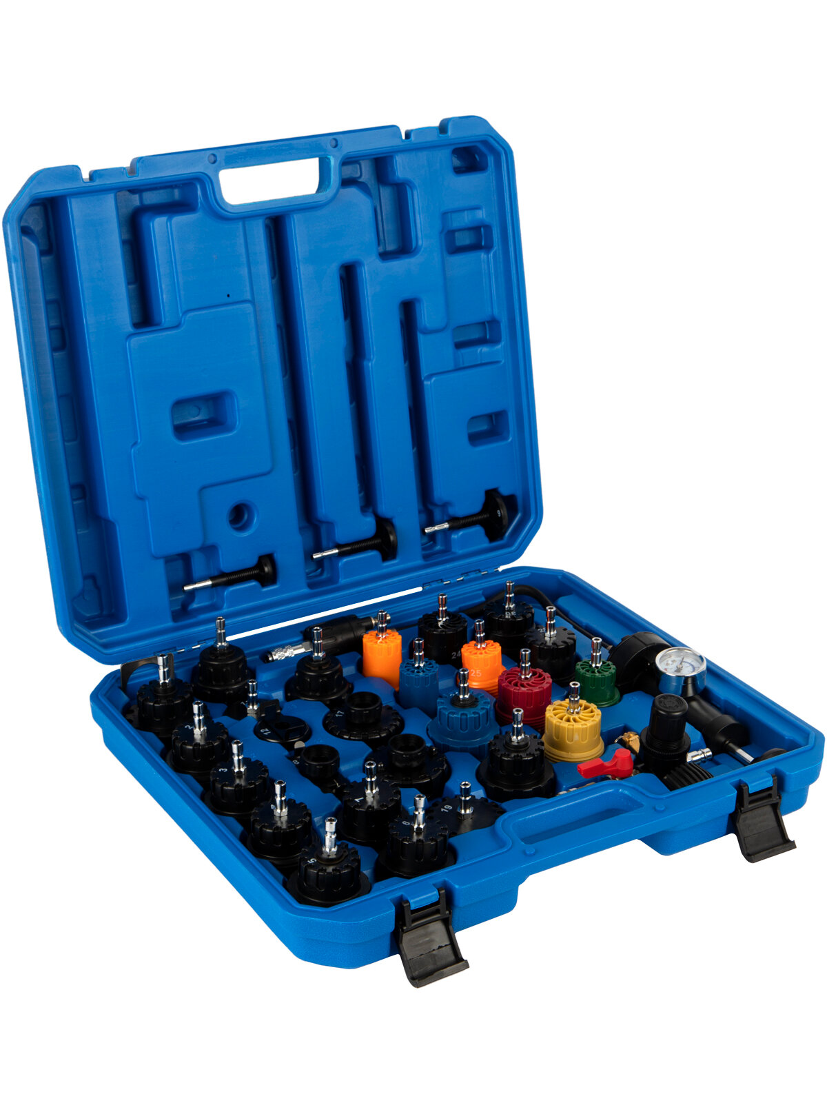 Тестер систем охлаждения универсальный 32 пр. WIEDERKRAFT WDK-214336