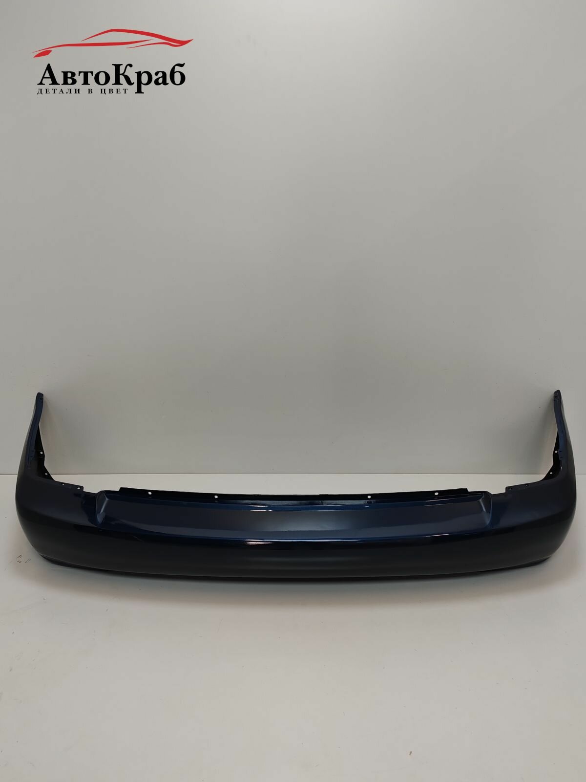 Бампер задний в цвет для Хендай Акцент 1999-2012 г. B04 - ATLANTIDA темно синий