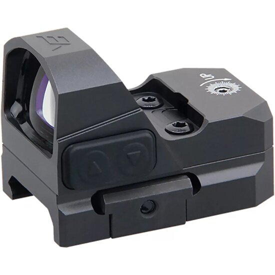 Коллиматор Vector Optics Frenzy 1x17x24 Pistol, открытого типа, точка 5 МOA, зеленая, 8+2NV, на Weaver, IPX6, 56г