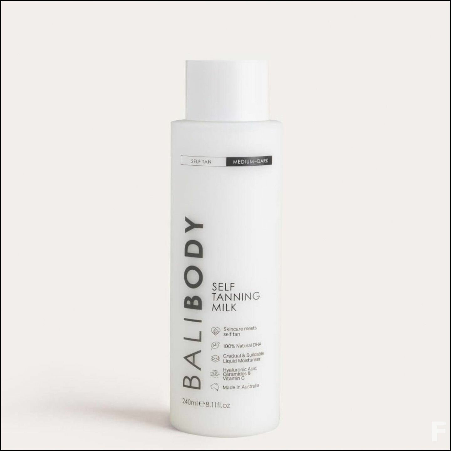 Автобронзант для лица и тела BaliBody, бестселлер среди молочных средств