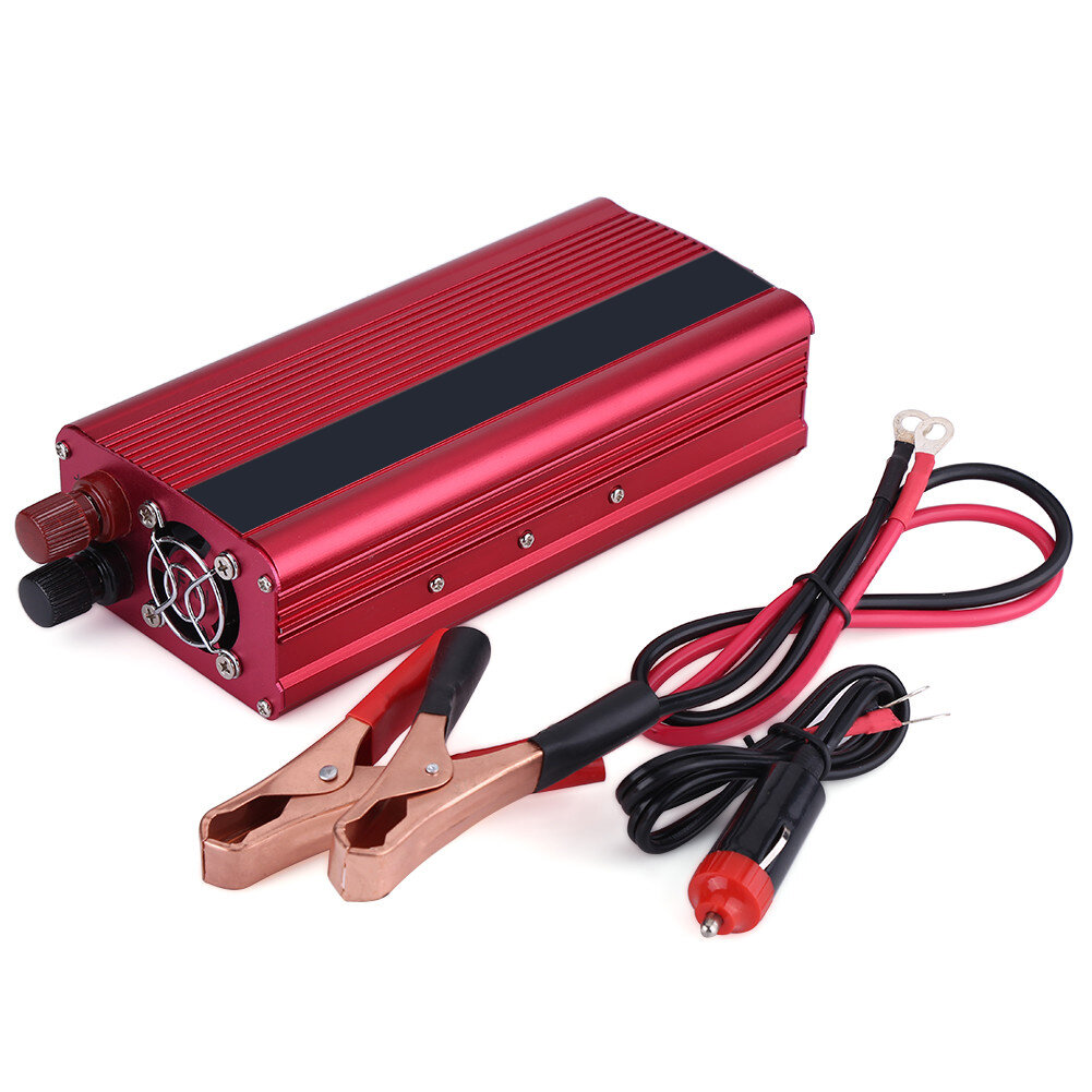 Авто инвертор 2000W DC 12V -> AC 230V с 2xUSB