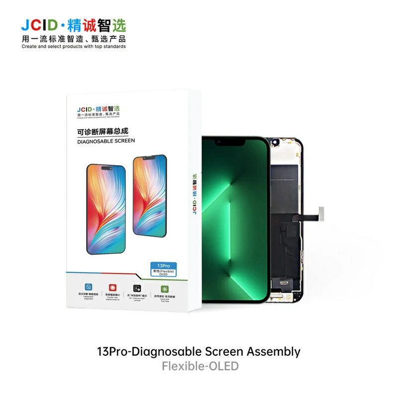 Дисплей для iPhone 13 Pro (Soft OLED, JCID, без ошибки)