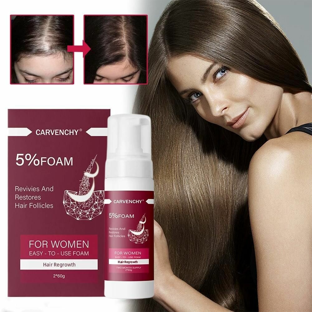CARVENCHY 5% Средство для роста бороды волос и усов / Сыворотка против облысения у мужчин / Лосьон от выпадения волос