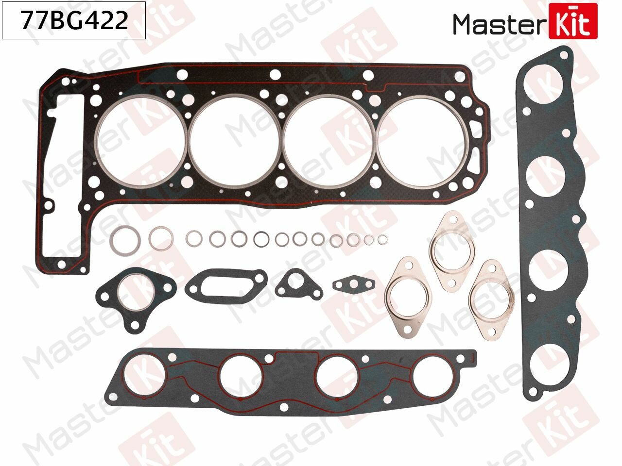 Комплект прокладок ГБЦ MB G-CLASS W463 M 102.989 MasterKit 77BG422