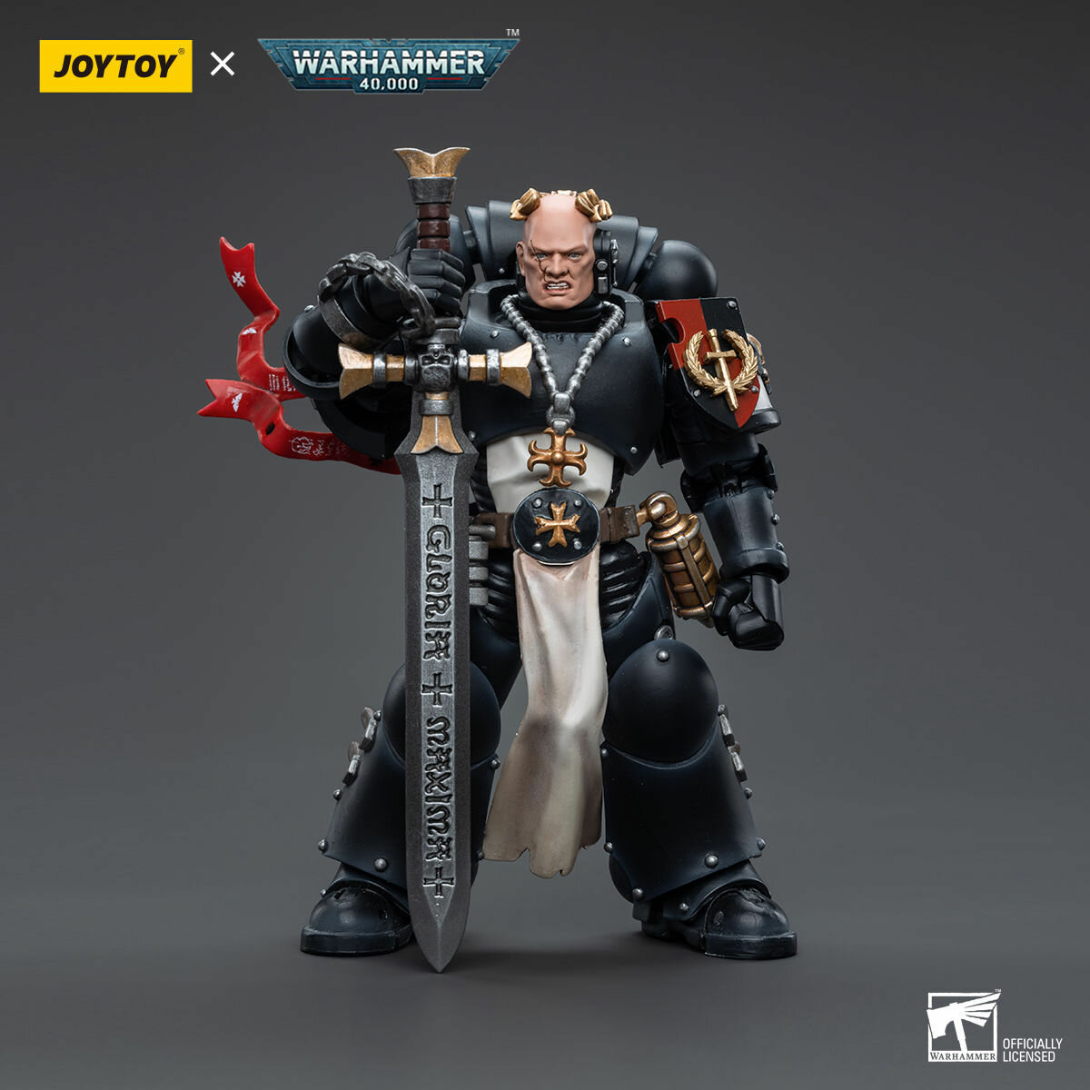 Dark Warhammer 40K Черный тамплиер, император, воин, Месть Баярда, 1:18, подвижная модель, креативный подарок