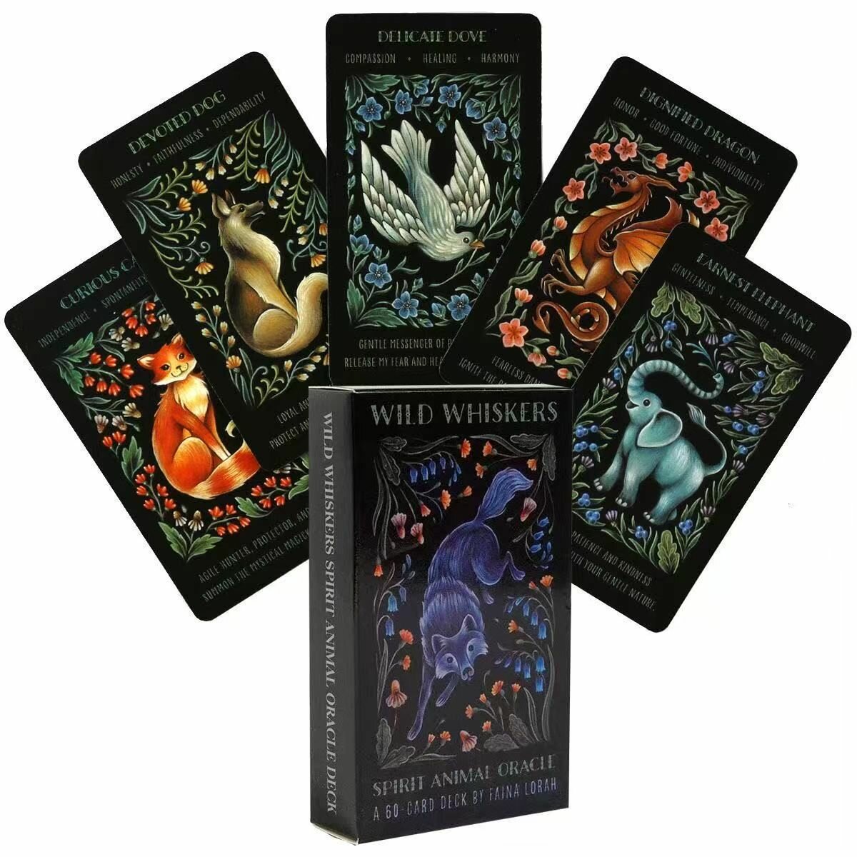 Таро Wild Whiskers Oracle Tarot 10*6cm 78 карт