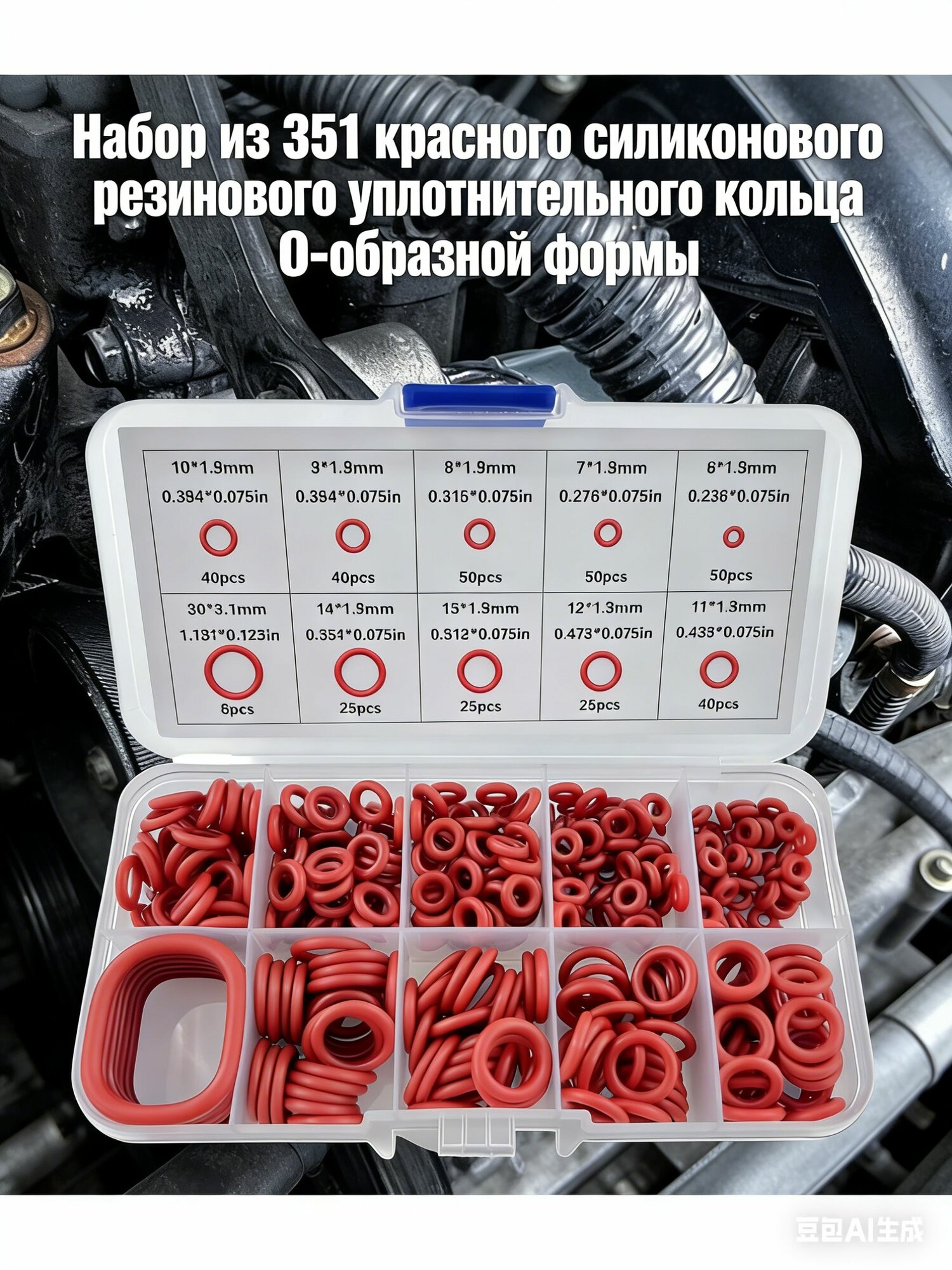 Резиновые уплотнительные кольца, прокладки, маслостойкие и термостойкие.