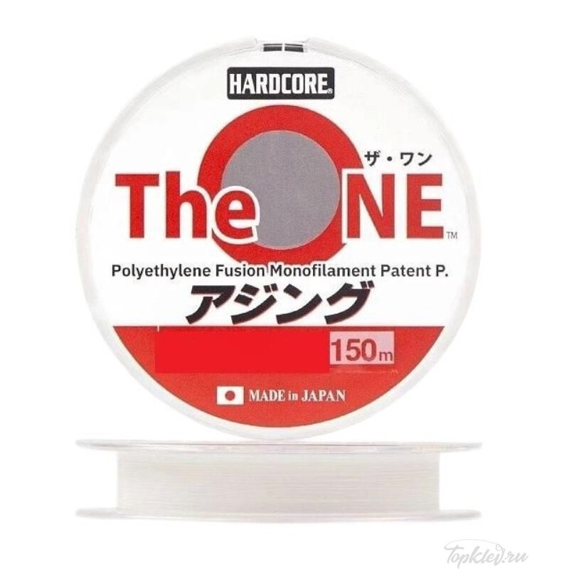 Леска монофильная PE Duel The ONE #0.1 (150м, 0.05мм, 0.9кг)