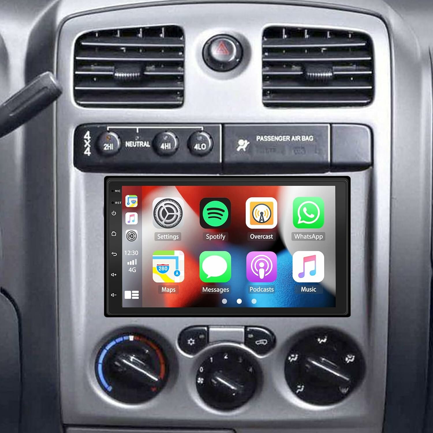 Автомобильная стереосистема для GMC Canyon 2004, 2005, 2006, 2007, 2008, 2009, 2010, 2011, 2012, 7-дюймовый