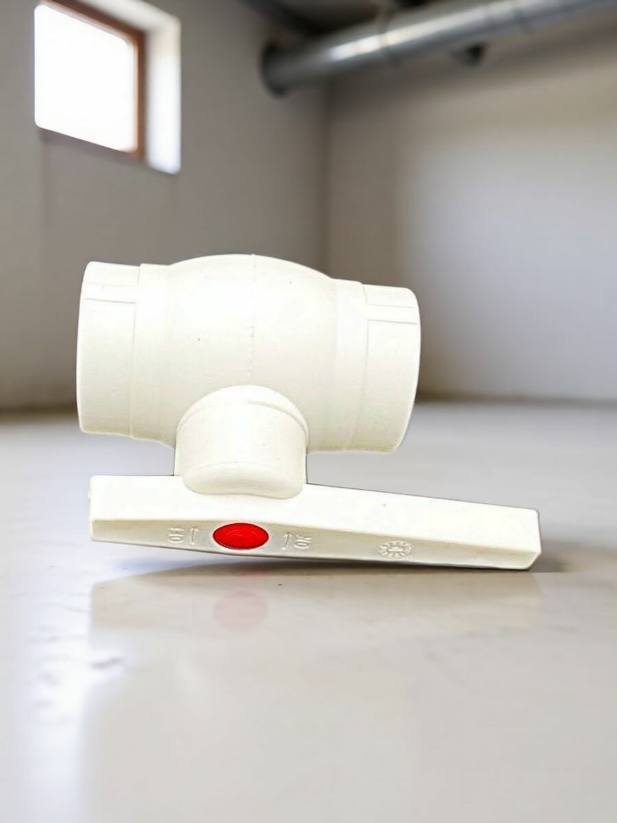 Кран шаровой полипропиленовый OPTIMA 32 мм, VALFEX, арт. VALF 10145032