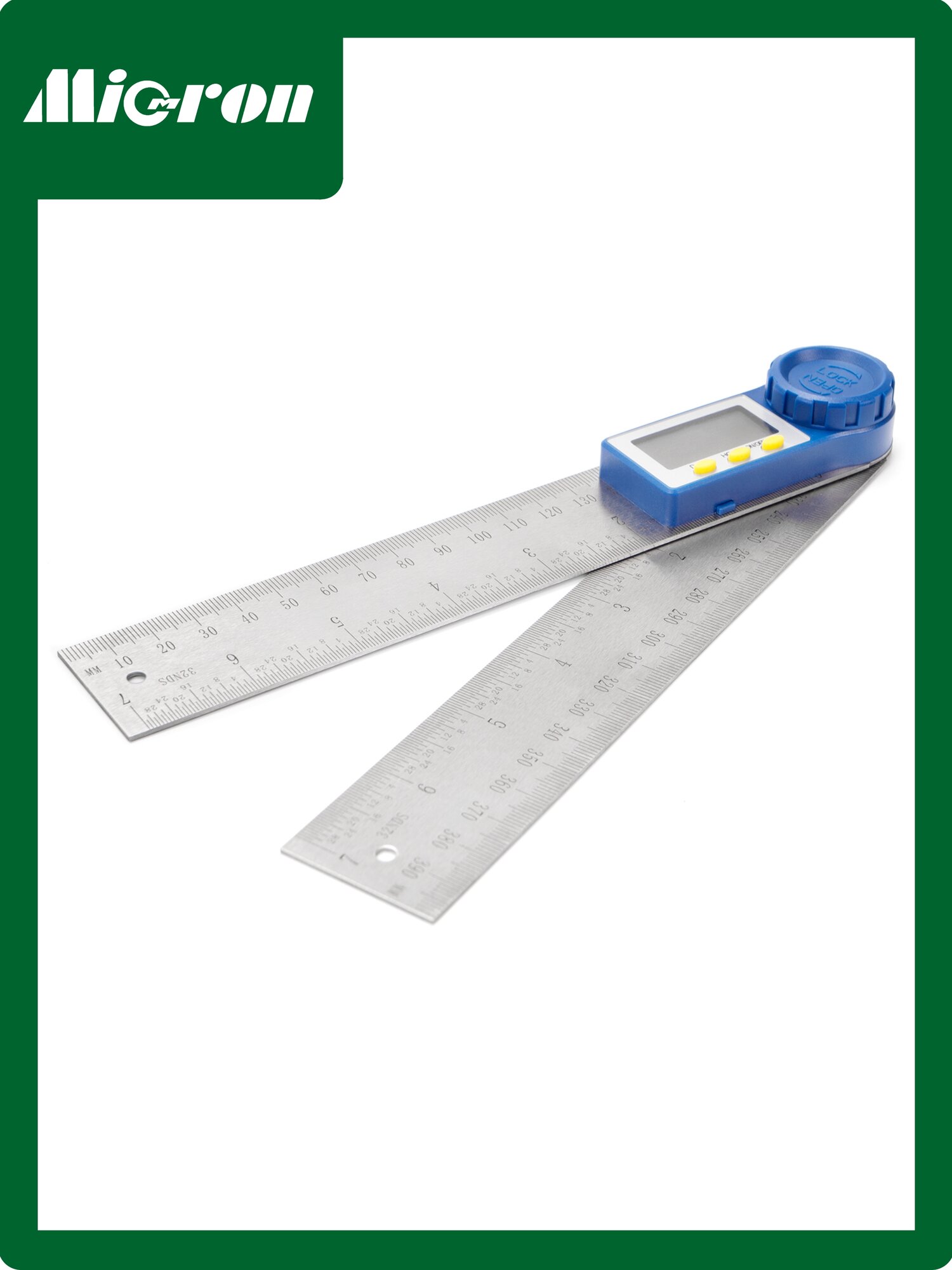 Угломер электронный Micron 0-360 (200мм)
