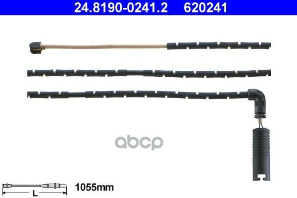 Датчик износа торм. колодок зад.(1055mm) Ate арт. 24-8190-0241-2