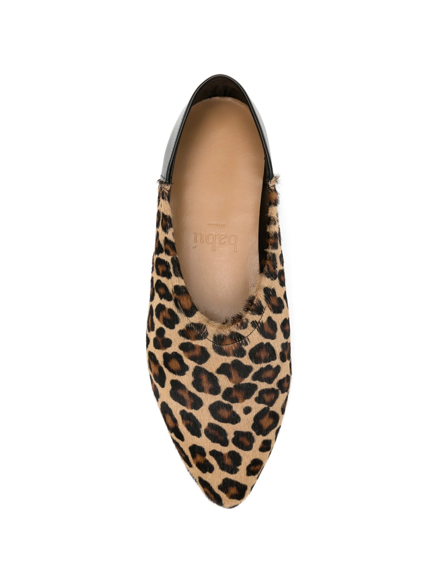 Балетки Babu Leopard-print ballet flats, размер 39, коричневый — фото 1