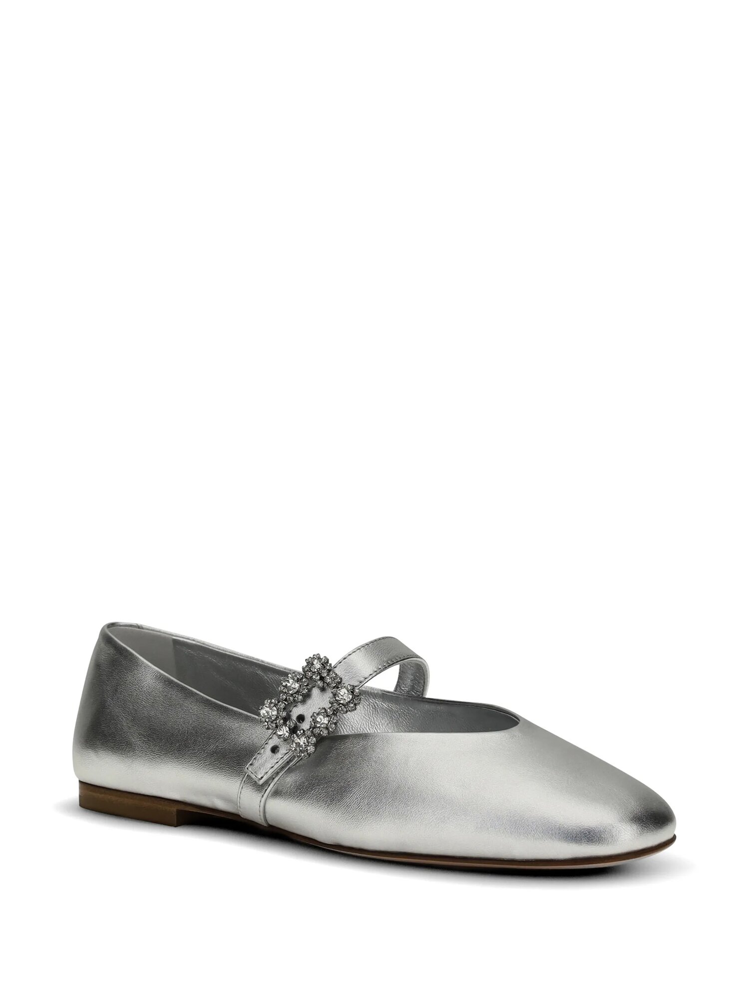 Балетки Roger Vivier Efflorescence, размер 38, Silver — фото 1