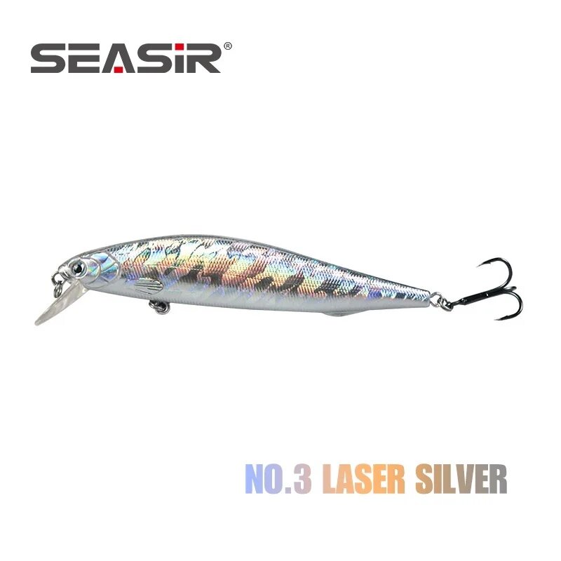 SeaSir блесна для рыбалки 10g Laser Silver