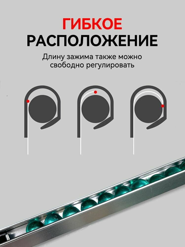 Чекодержатель (планка для счетов) 30 см / держатель для чеков — фото 1