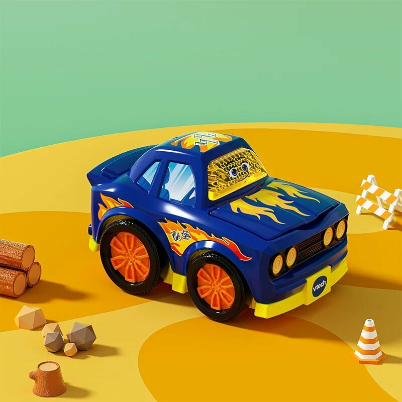 Игровой набор Vtech Гоночная машина для детей 1-3 лет, инженерный набор, детская игрушка для игр