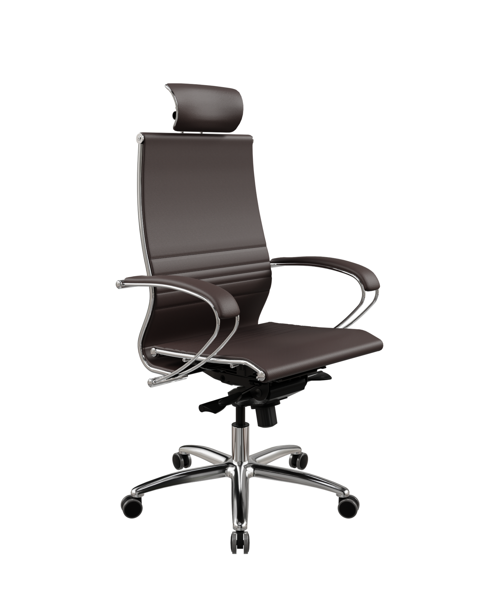 Компьютерное кресло Samurai K-2 (L2-7K), темно-коричневый, мультиблок со слайдером (29.2. B.49)